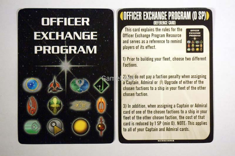 Attack Wing Star Trek - Resources: Officer Exchange & Reference Card ...