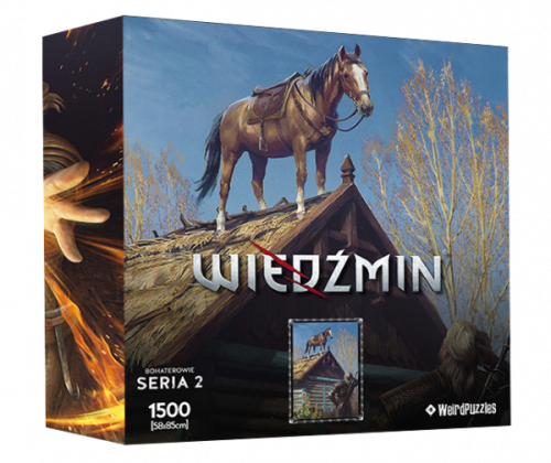 Wiedźmin: Puzzle Bohaterowie Wiedźmina - PŁOTKA (seria II) GameLord